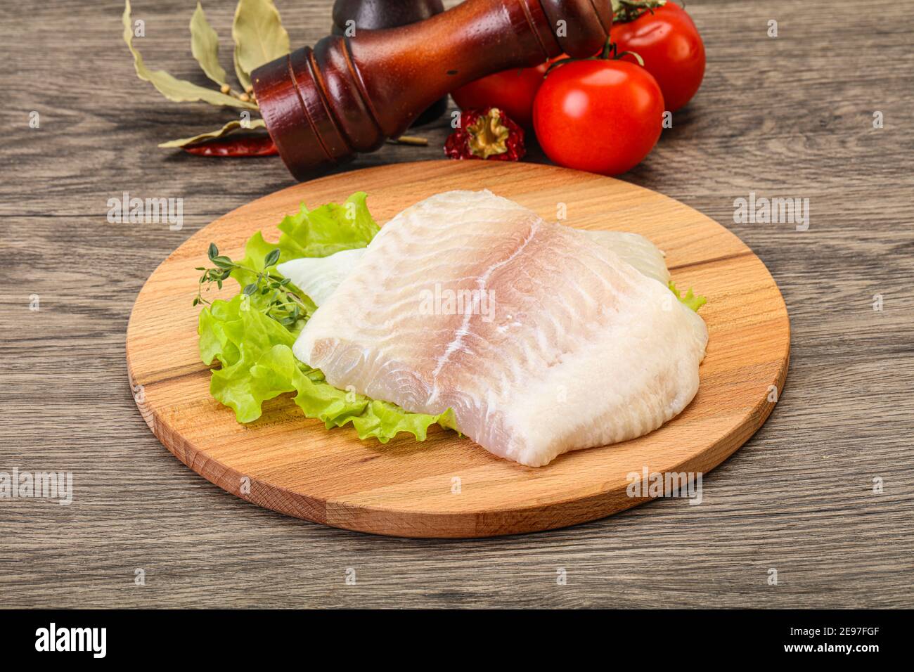 Raw pangasius fillet fish for cooking Stock Photo - Alamy