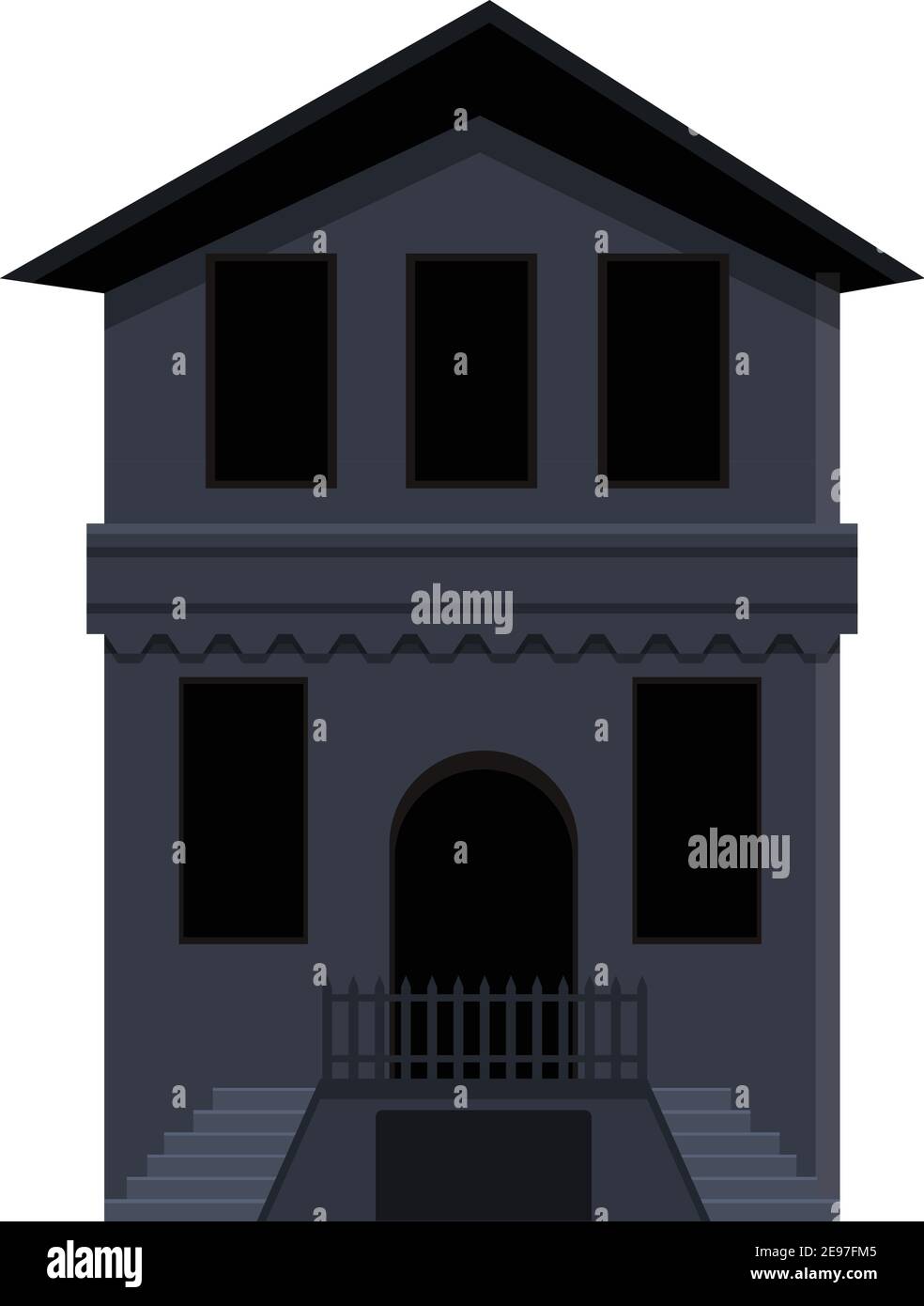 Home creepy icon. Cartoon of home creepy vector icon for web design ...