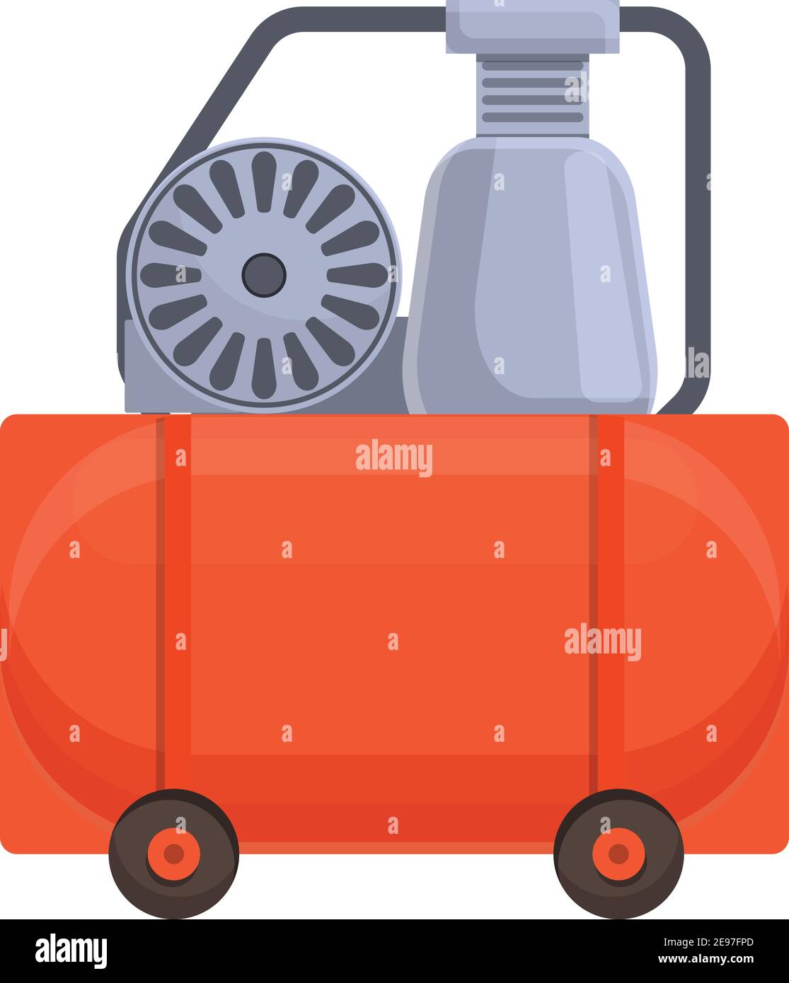 Equipment compressor icon. Cartoon of equipment compressor vector icon ...