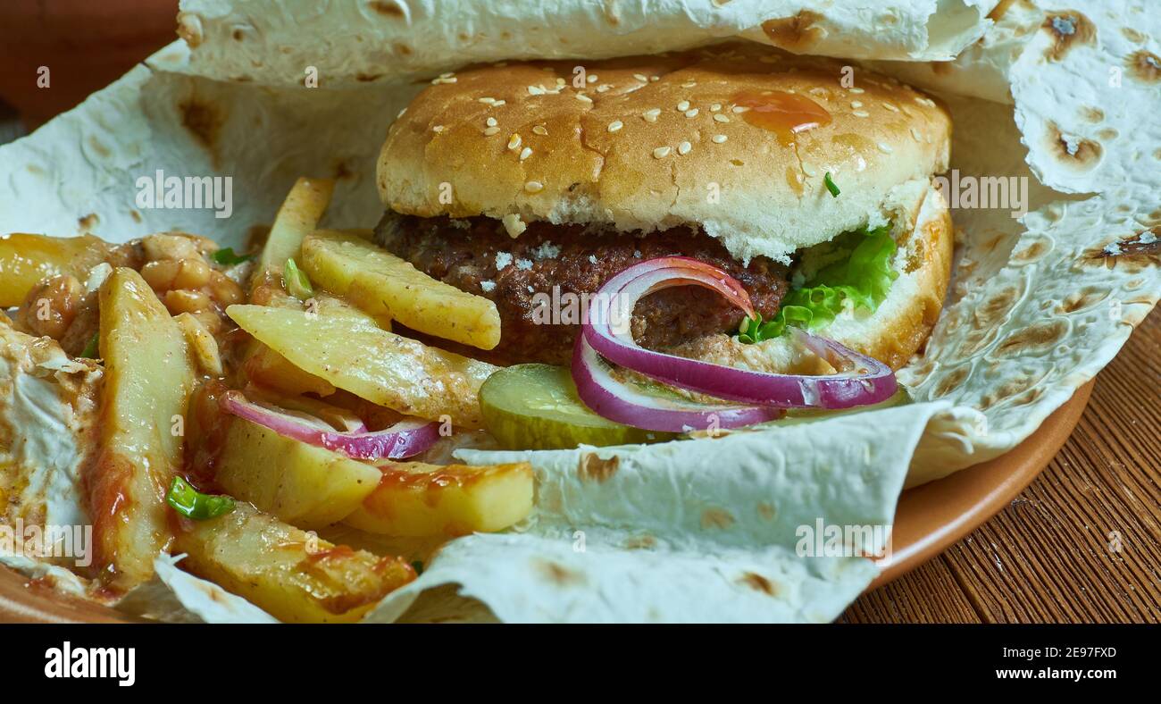 Calskrove - Swedish meal, consists of a calzone pizza that is stuffed ...