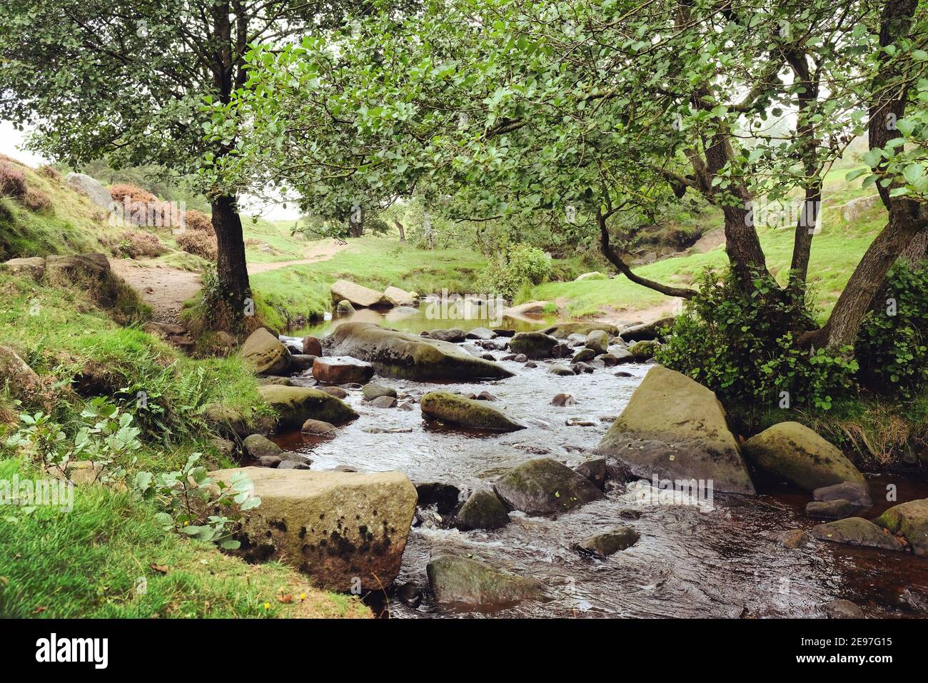 Burbage valley footpath hi-res stock photography and images - Alamy