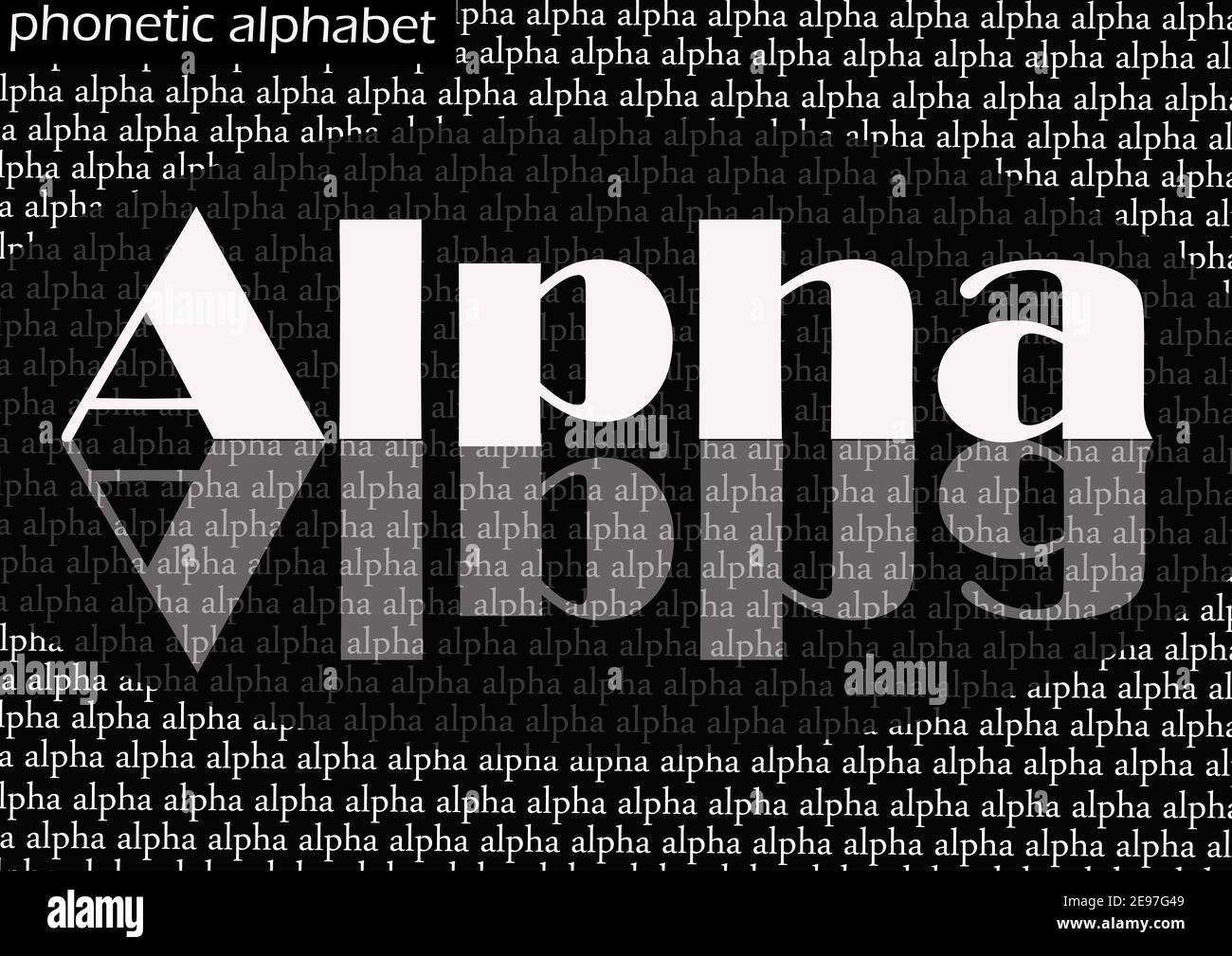 A (alpha) wallpaper background phonetic alphabet design for ...