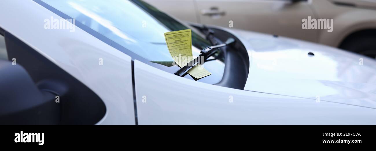 Yellow document on machine Stock Photo - Alamy