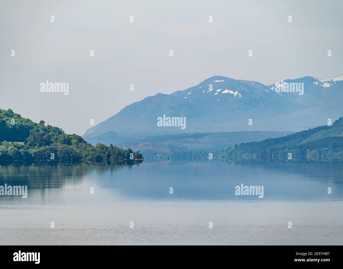 Loch Ness Reflections Stock Photo - Alamy