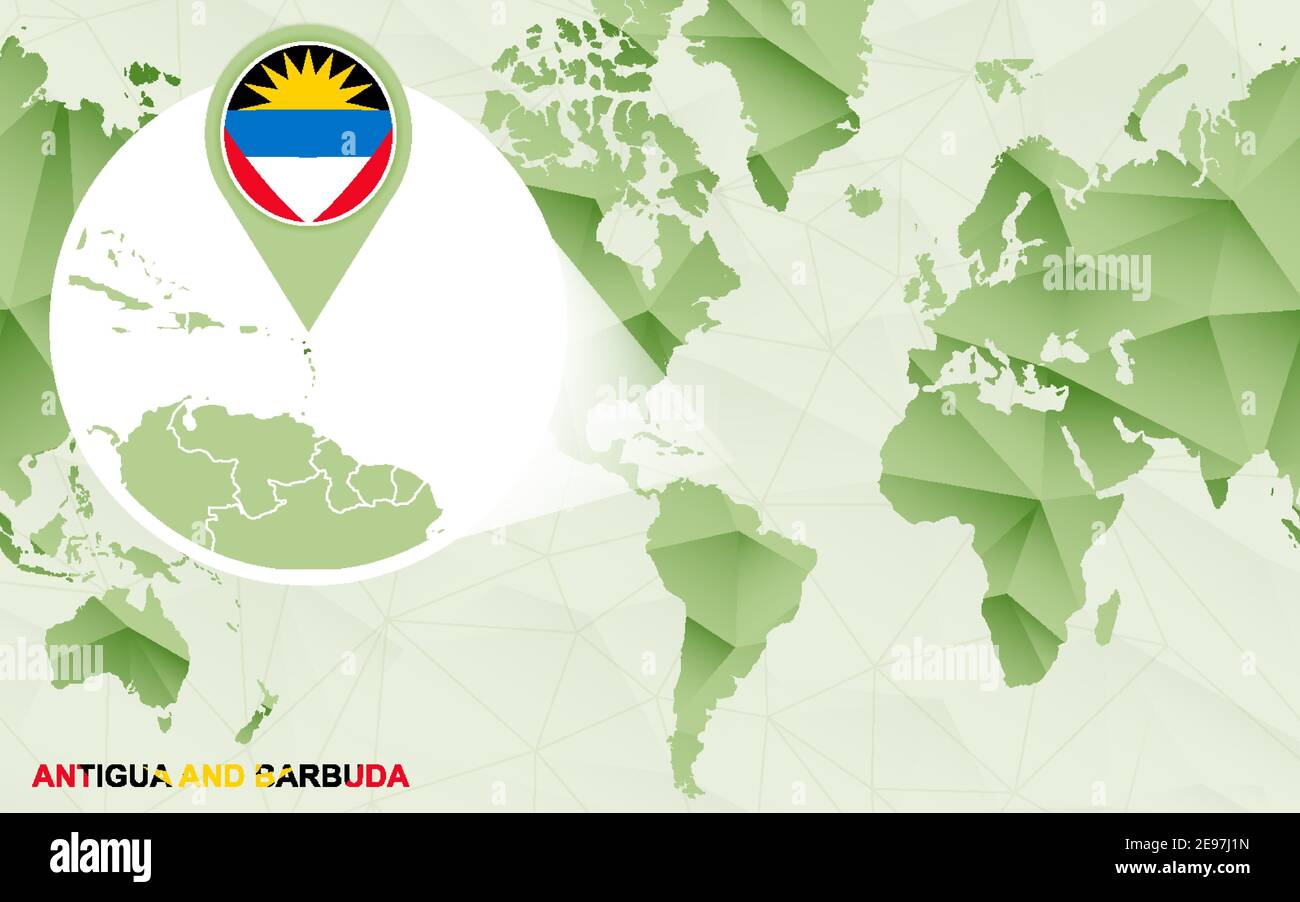 antigua location on world map