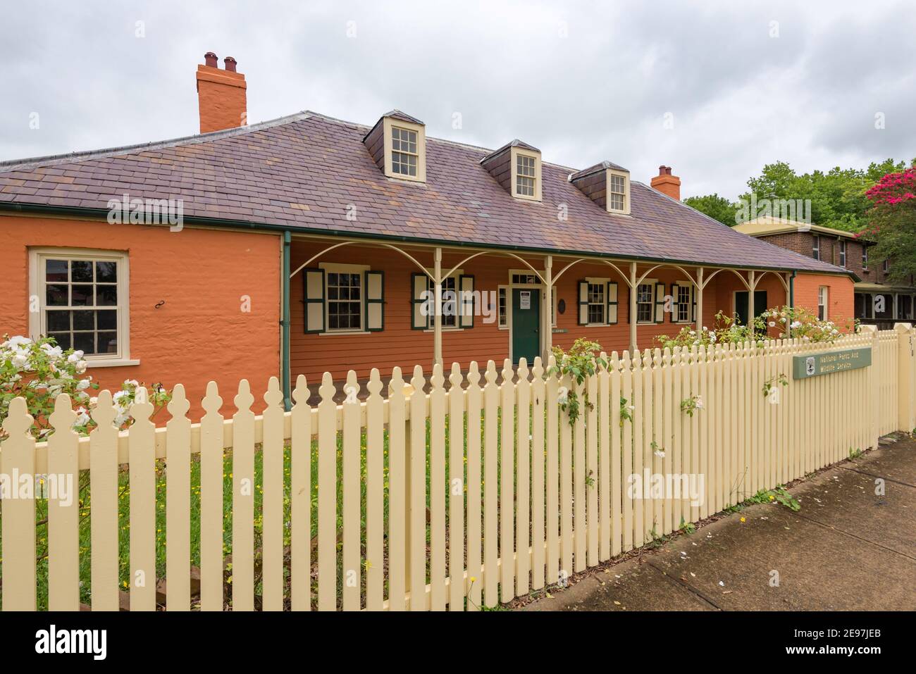Australian housing styles colonial georgian 1788 1850 hi-res stock ...