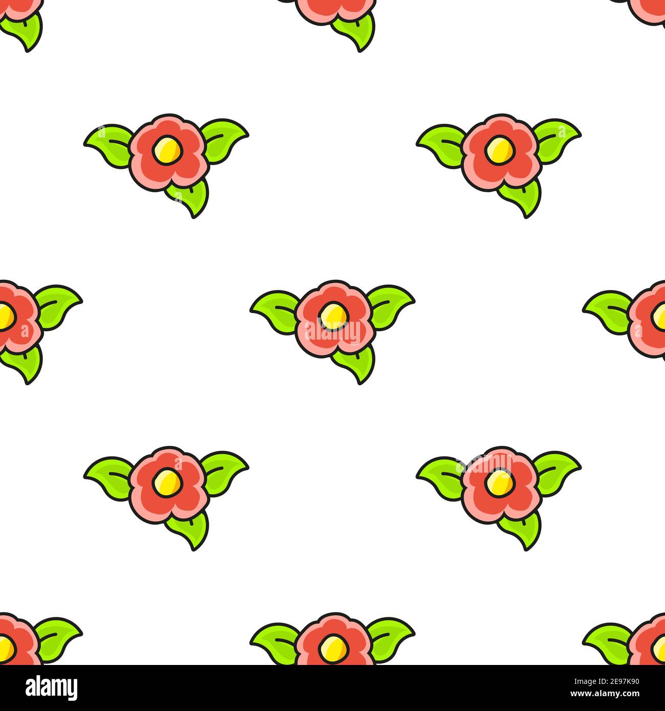 Color seamless pattern. Cartoon style. Bright design. For walpaper ...