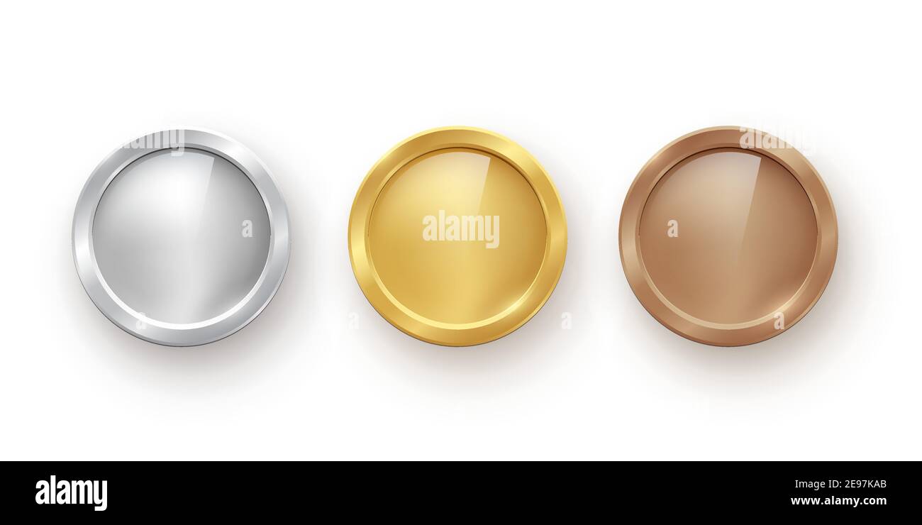 Set awards badges vector Cut Out Stock Images & Pictures - Alamy