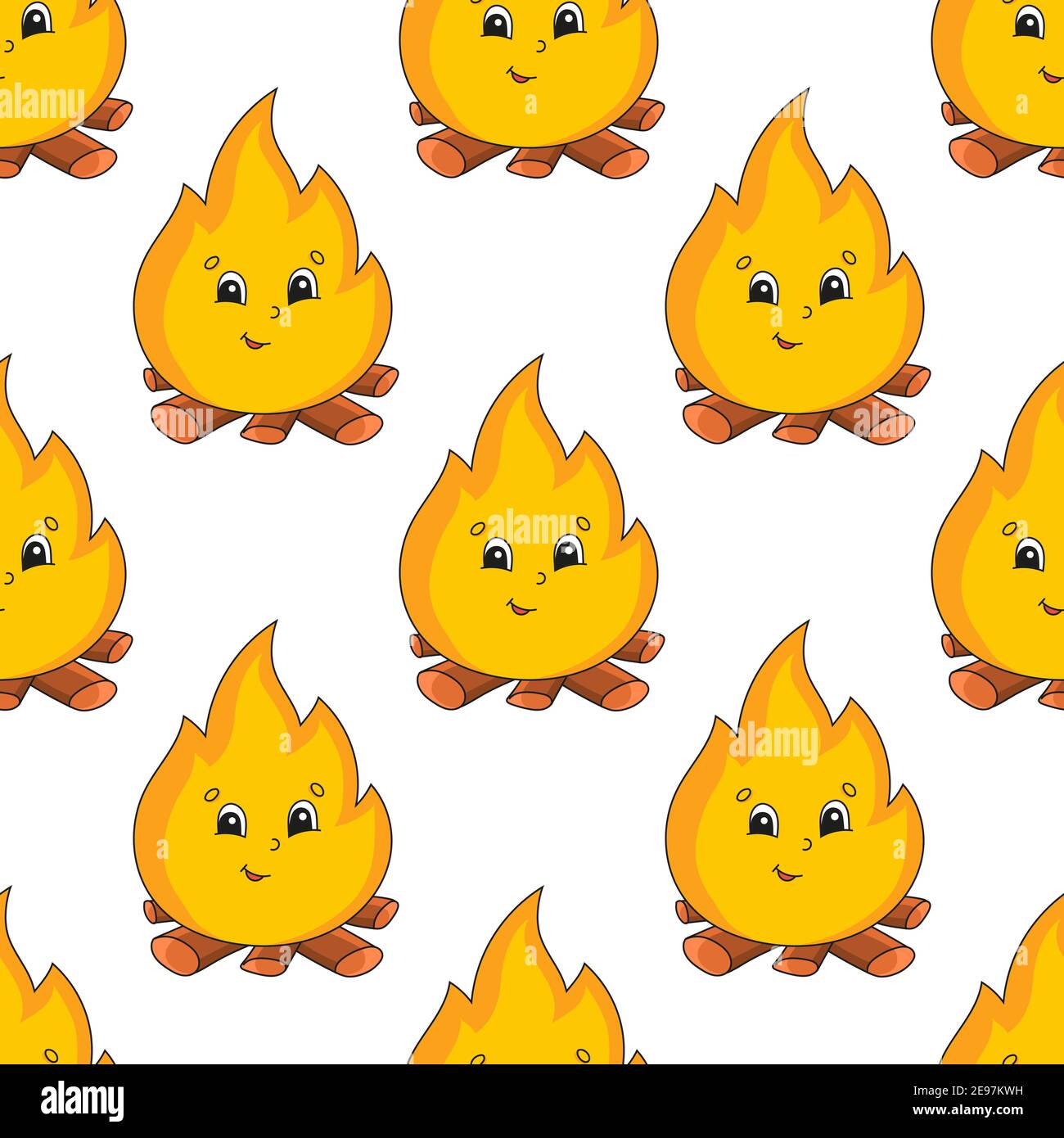 Color seamless pattern. Cartoon style. Bright design. For walpaper ...