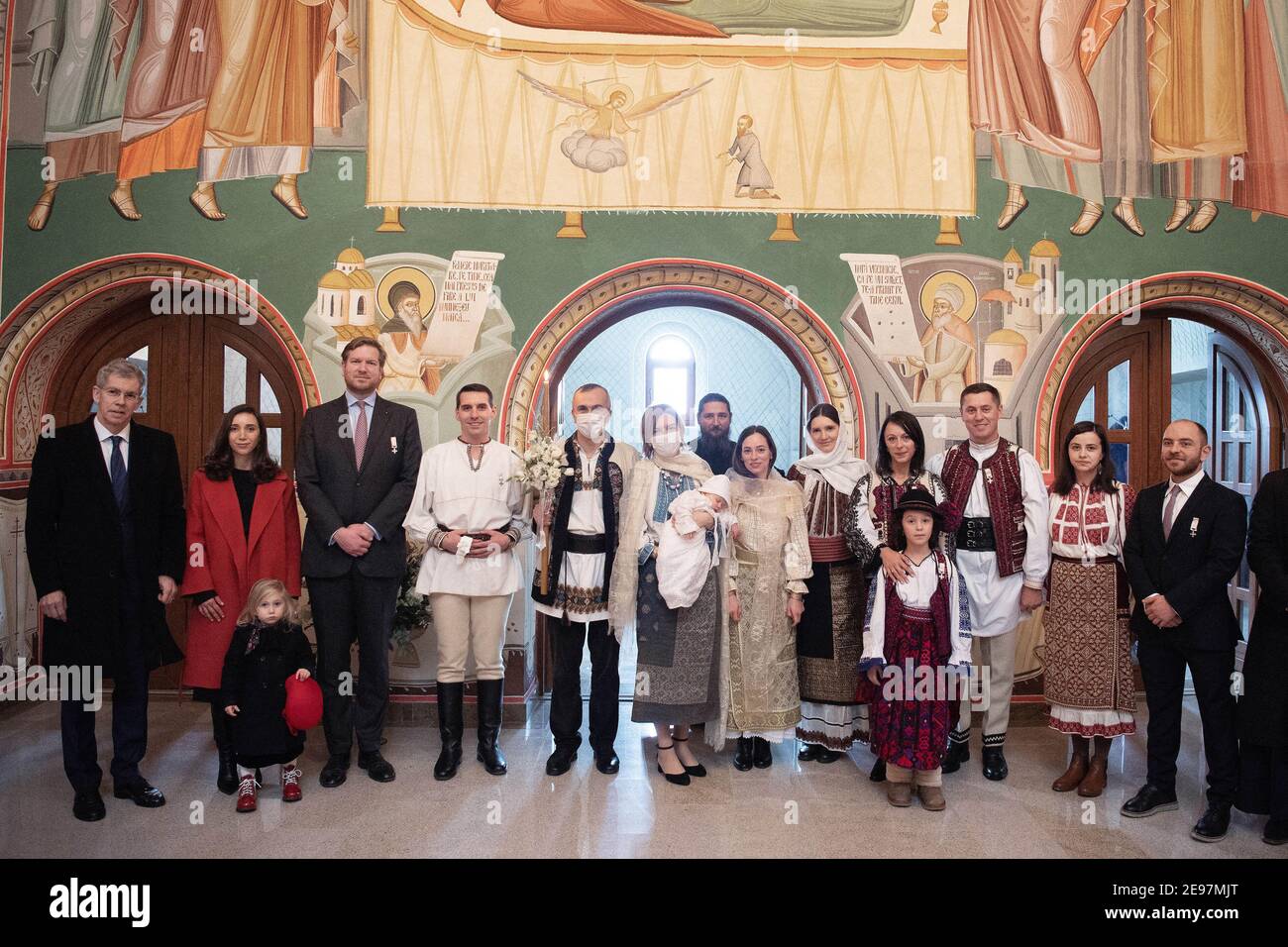 John Florescu (Symbolic Godparents due to different religion) with his ...