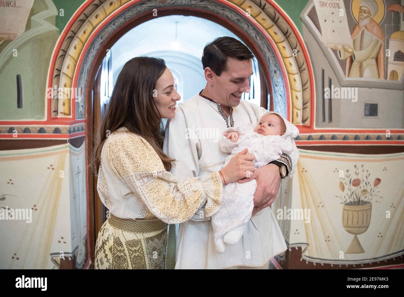 Prince Nicholas and Princess Alina of Romania attend the Royal ...