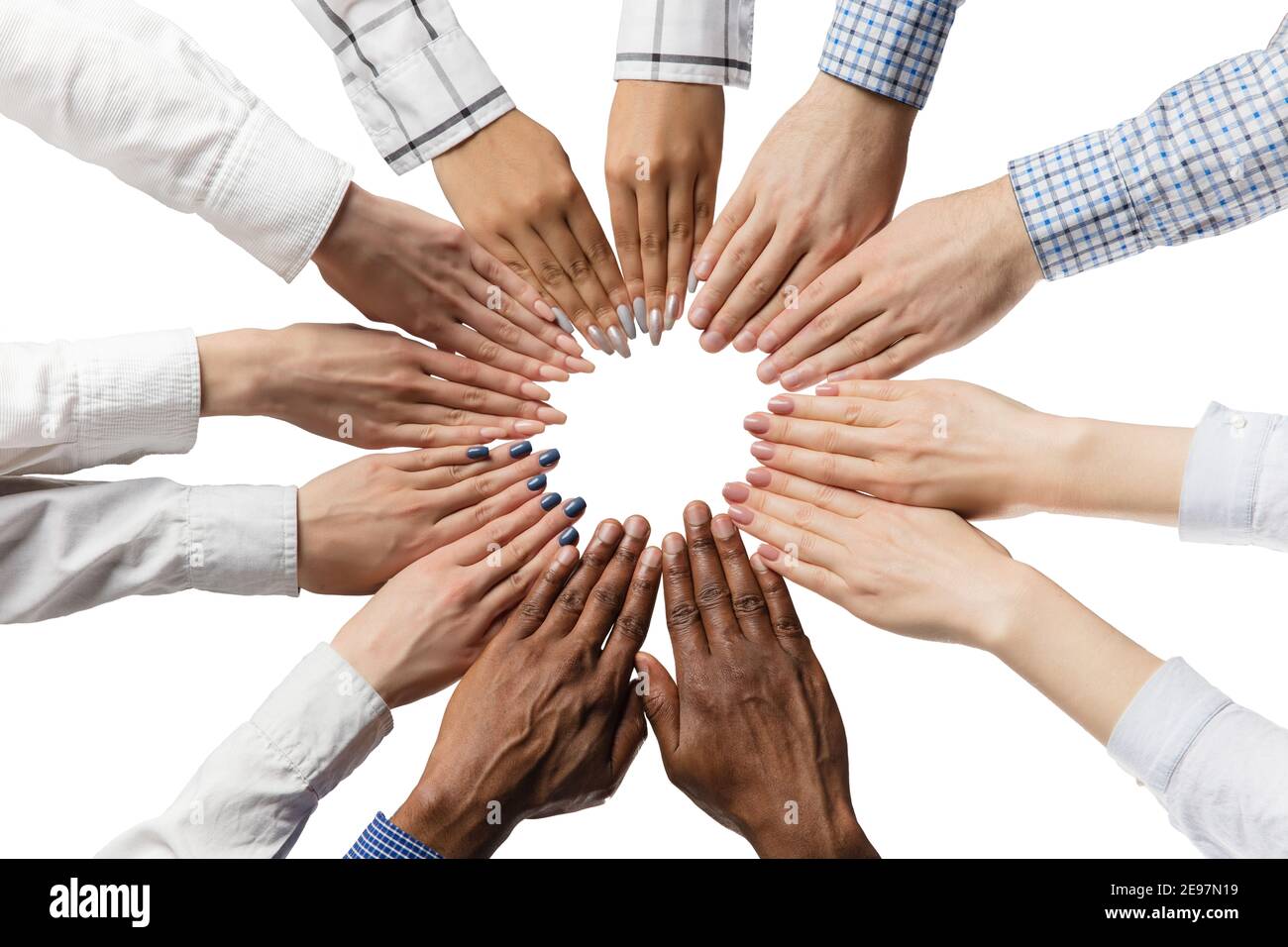 Human formation top view hi-res stock photography and images - Alamy