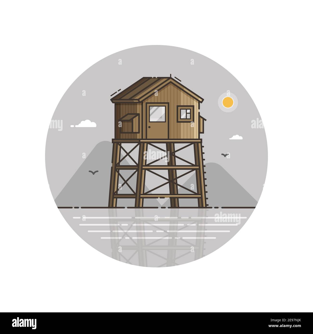 Water rescue line Cut Out Stock Images & Pictures - Alamy