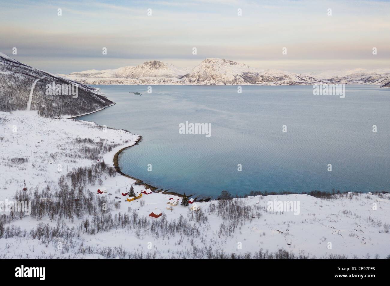 Fjords in norway and snow hi-res stock photography and images - Alamy