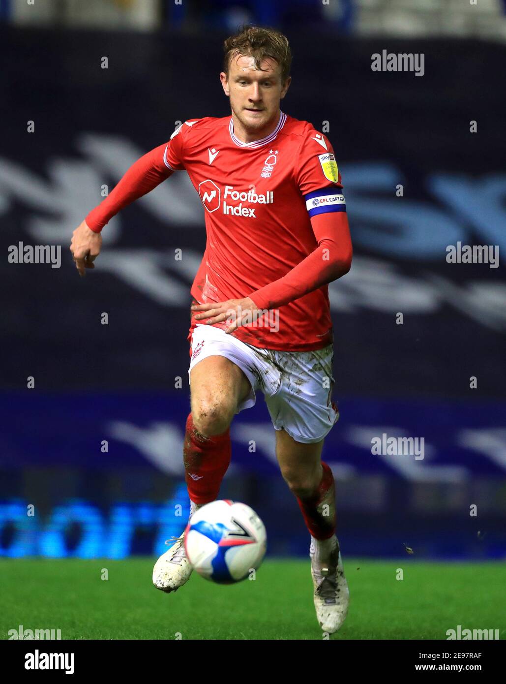 Nottingham Forest's Joe Worrall during the Sky Bet Championship match ...