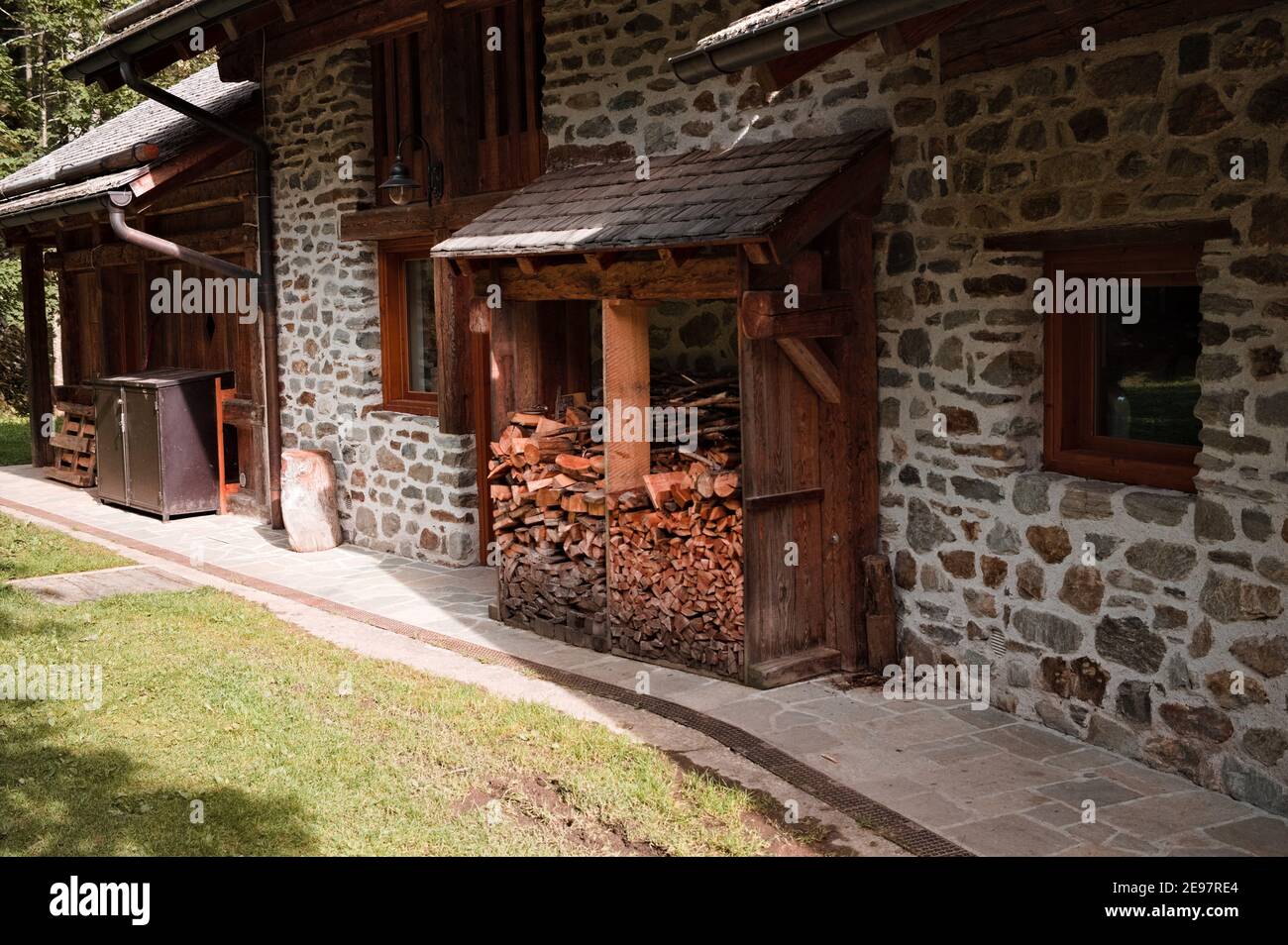 Stack Stone House In Europe