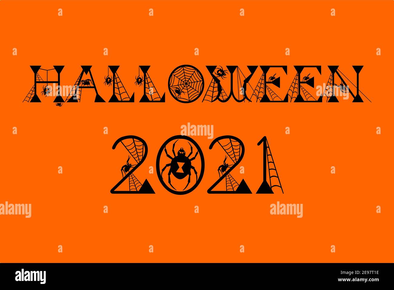 2021 halloween Stock Vector Images - Alamy