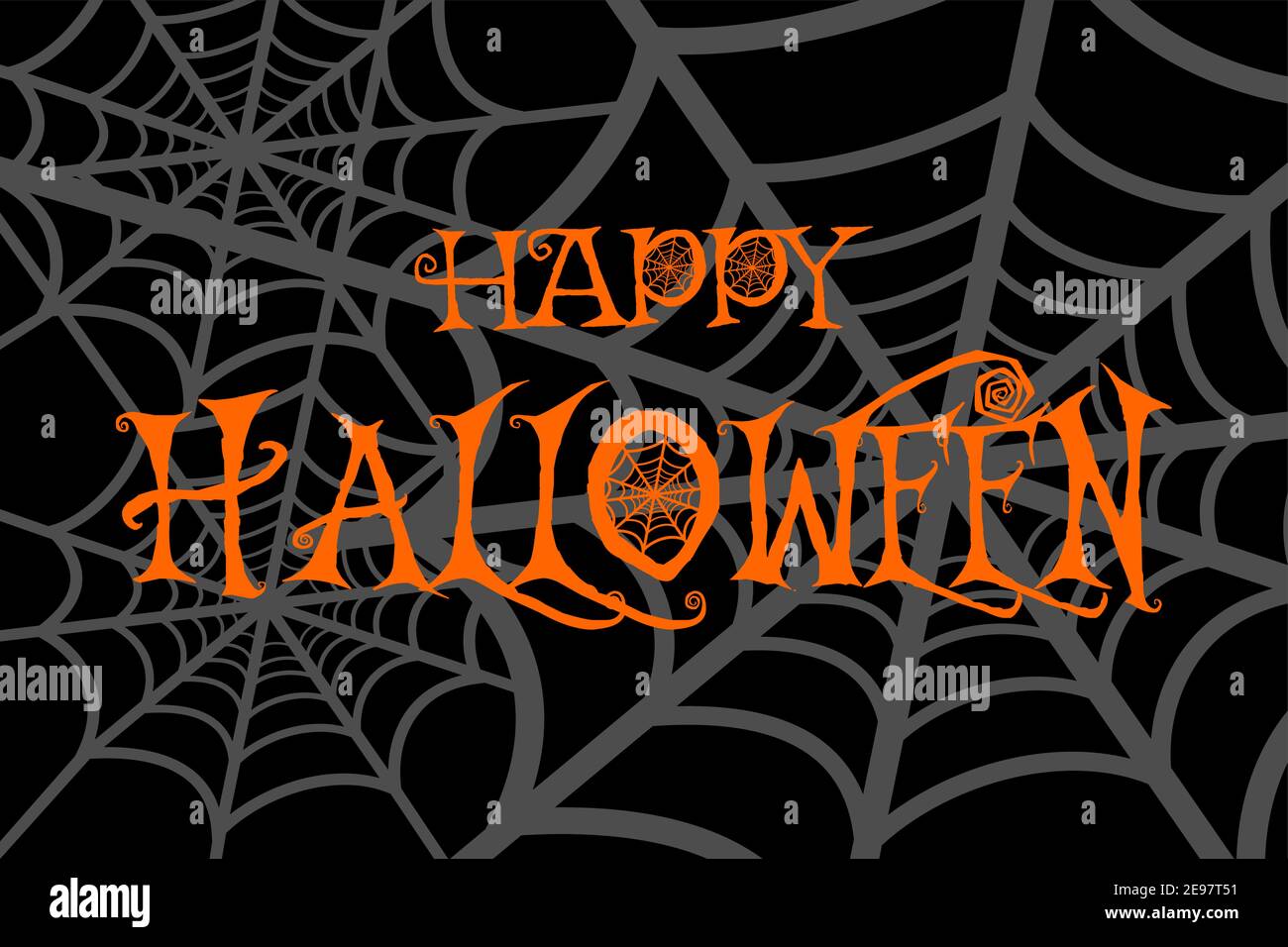 Happy Halloween card background wallpaper graphic design vector ...