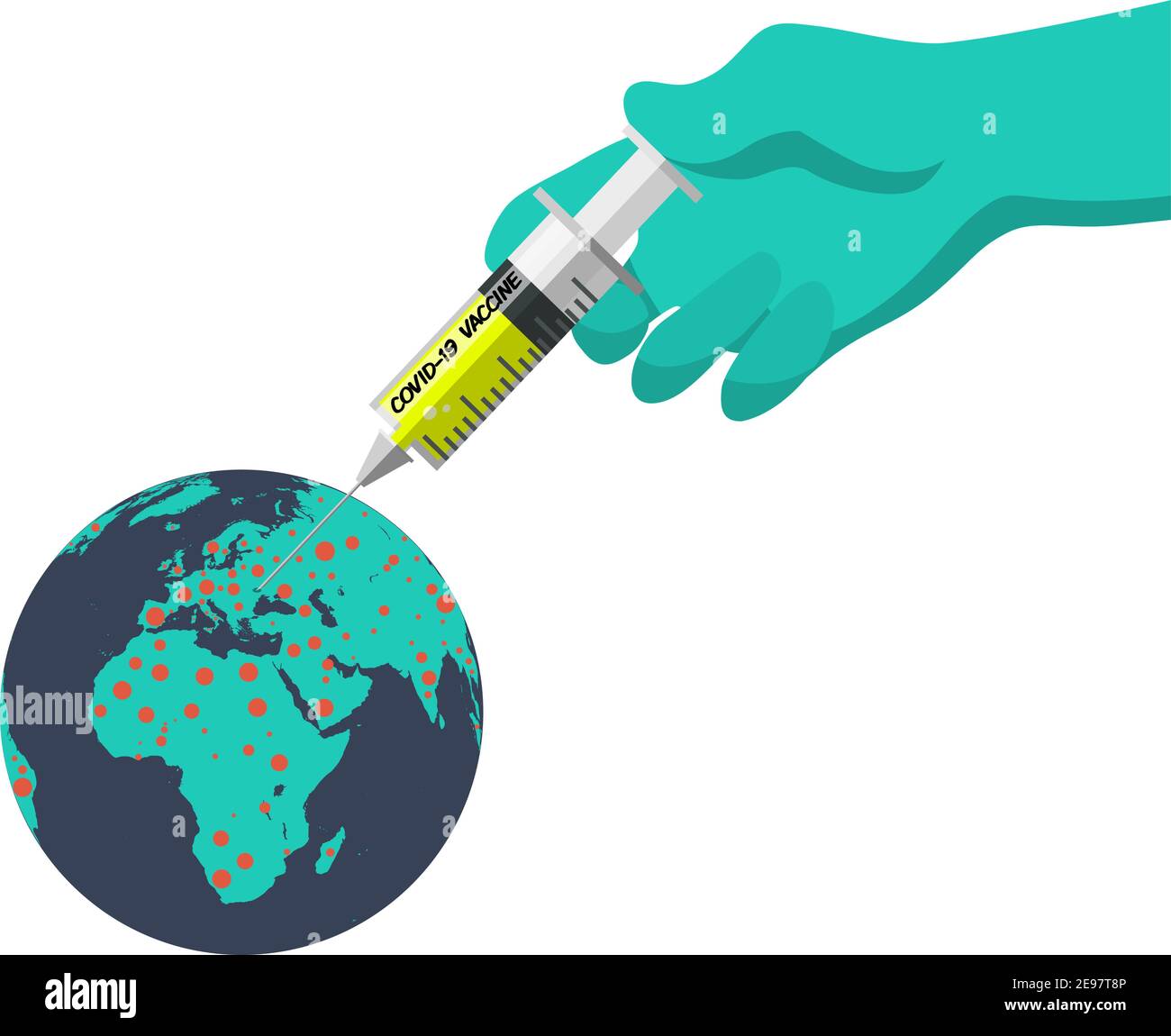 Apocalypse on planet earth Cut Out Stock Images & Pictures - Alamy