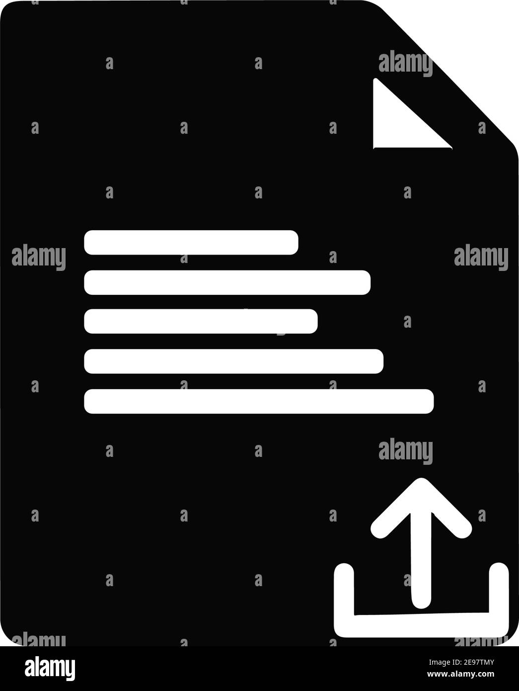 article submission icon vector with pen and paper Stock Vector Image ...