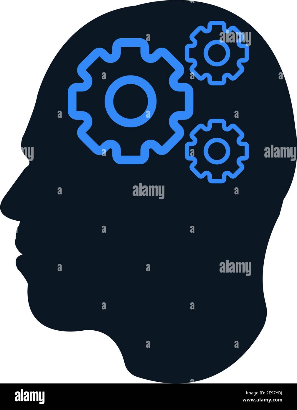 digital human head icon , technology head icon Stock Vector Image & Art ...