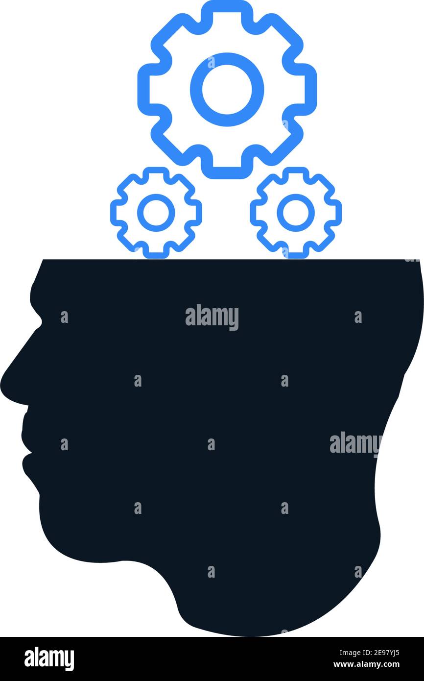 digital human head icon , technology head icon Stock Vector Image & Art ...