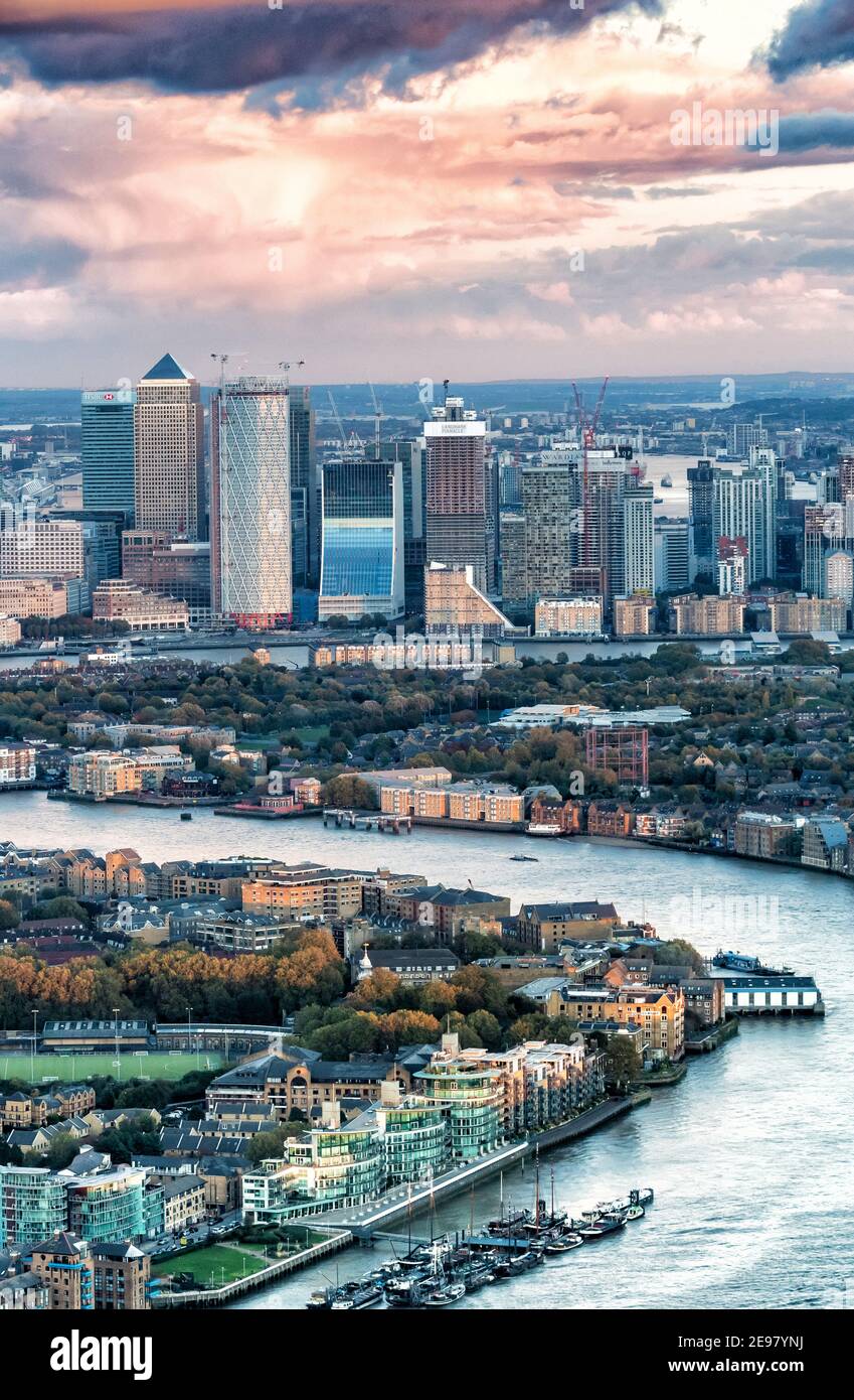 London Banking District Stock Photo - Alamy