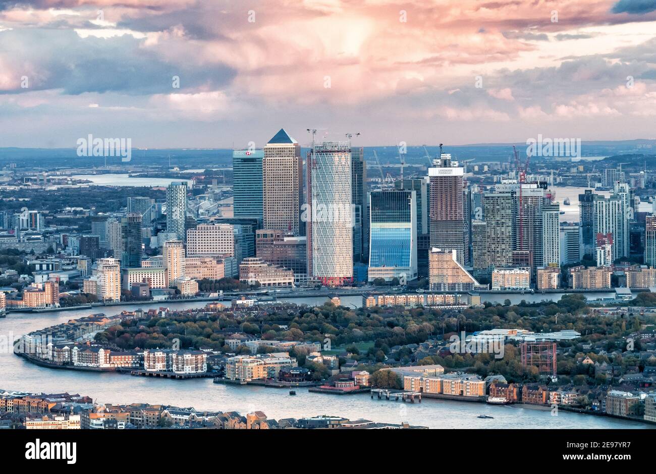 London Banking District Stock Photo - Alamy