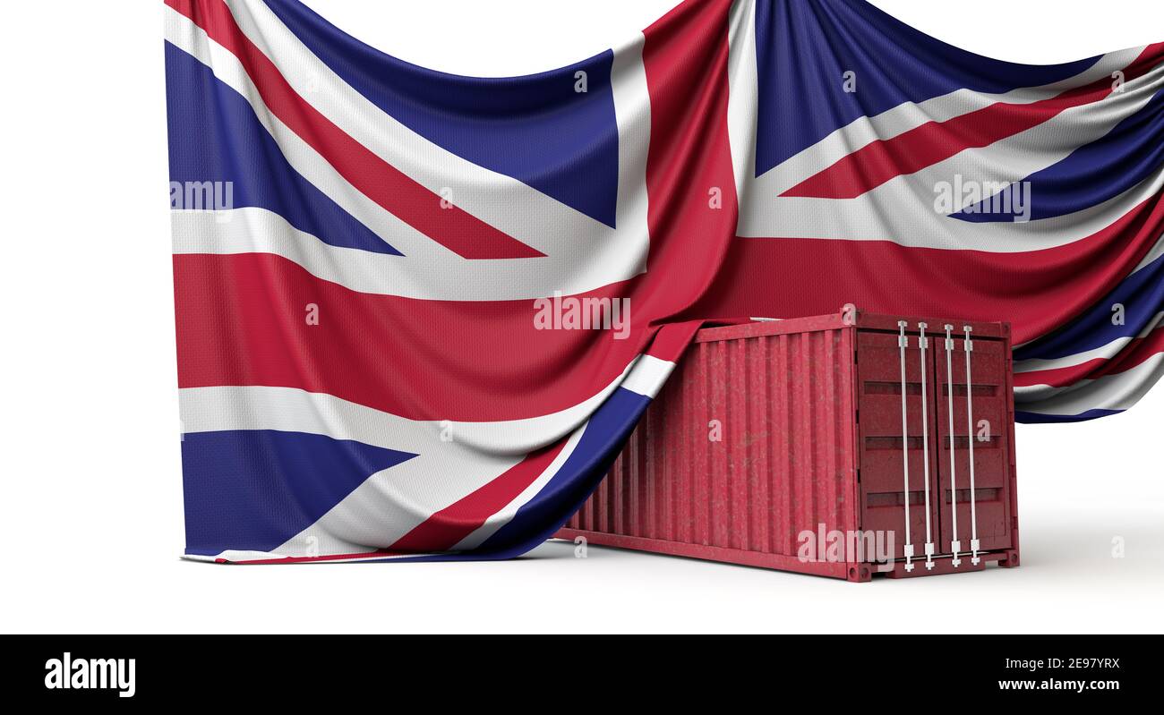 Export container uk hi-res stock photography and images - Alamy