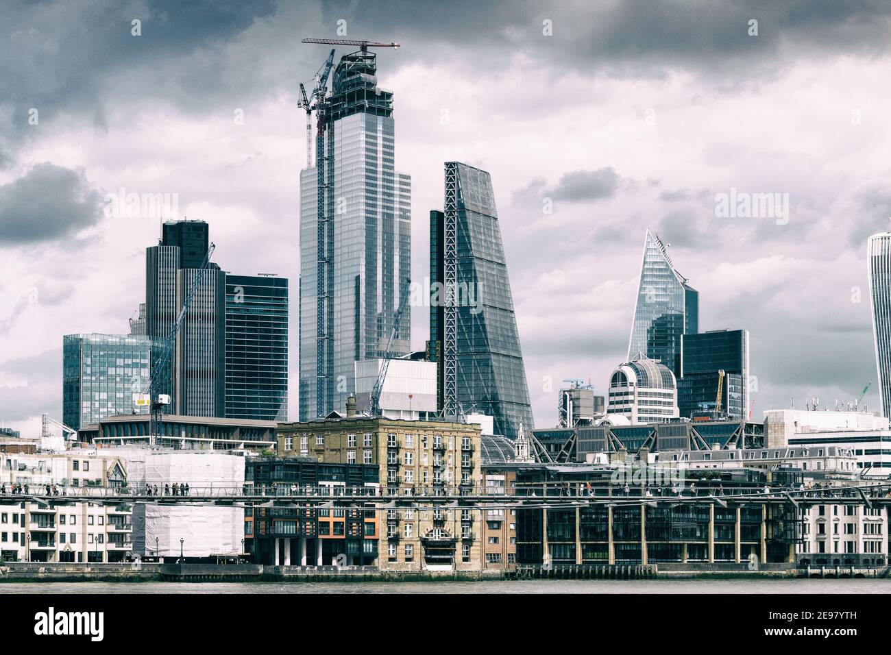 London Banking District Stock Photo - Alamy