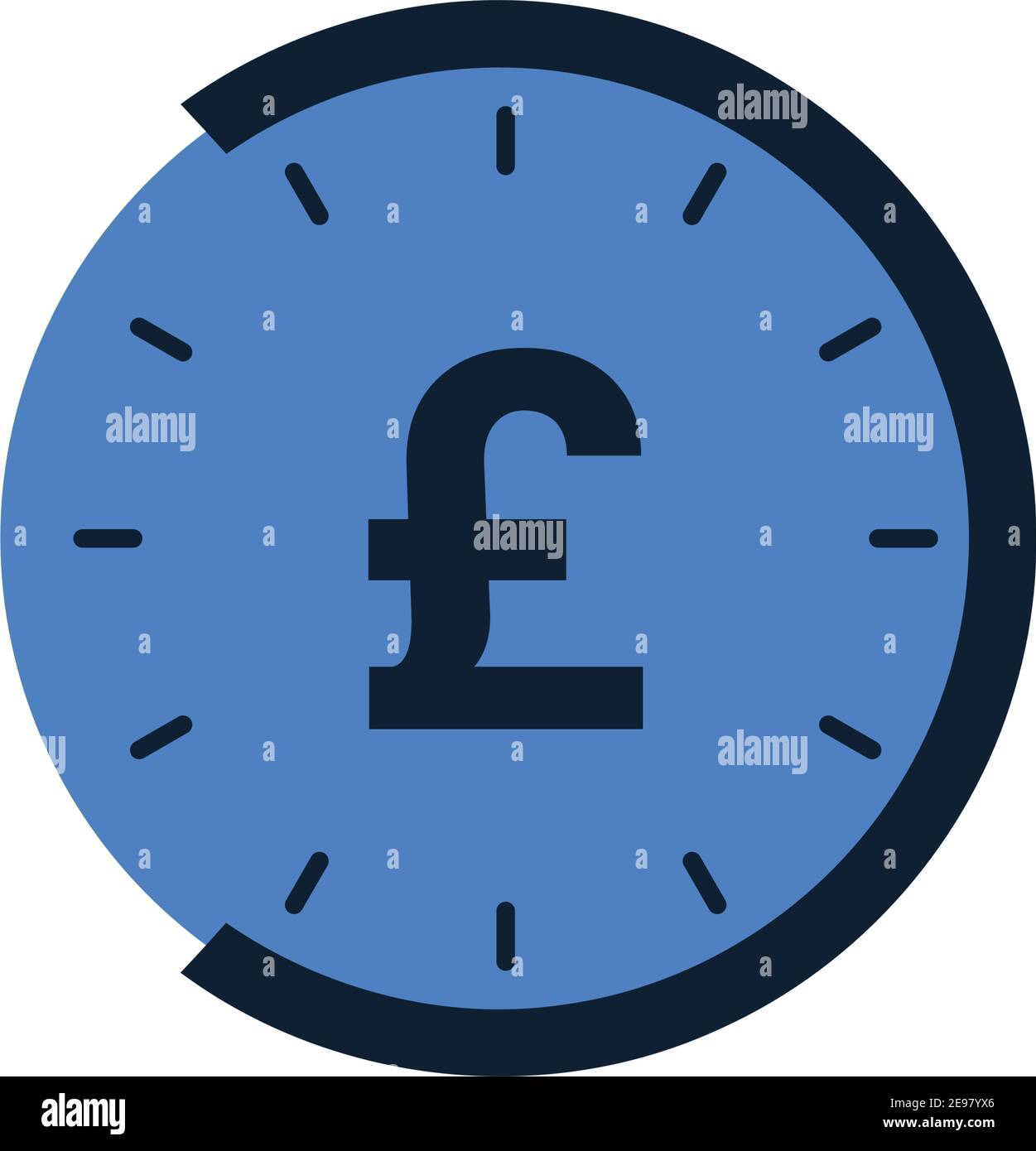time money icon, time is money Stock Vector Image & Art - Alamy