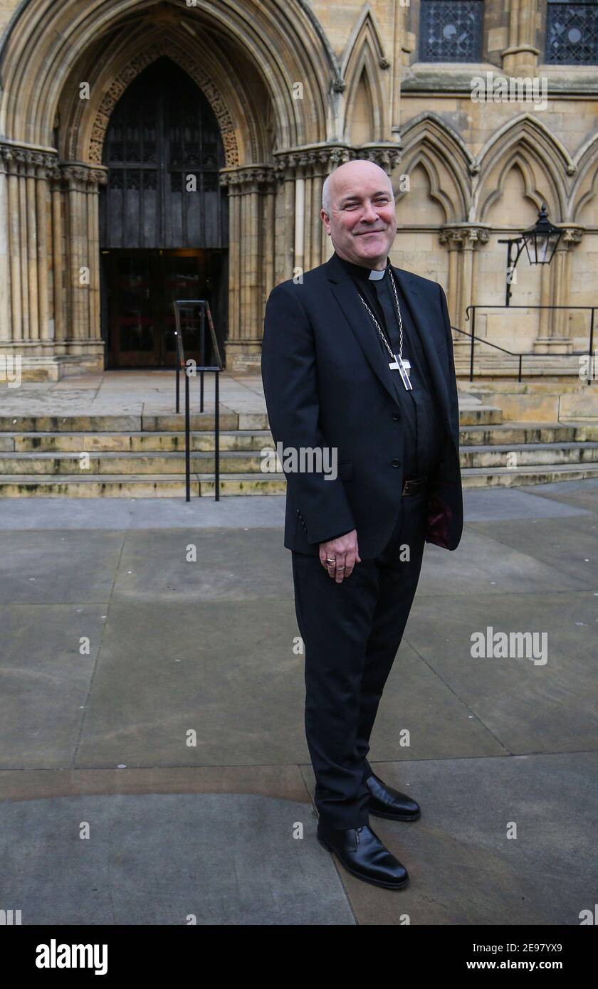 Stephen Cottrell arrives after being unveiled as the new 98th ...