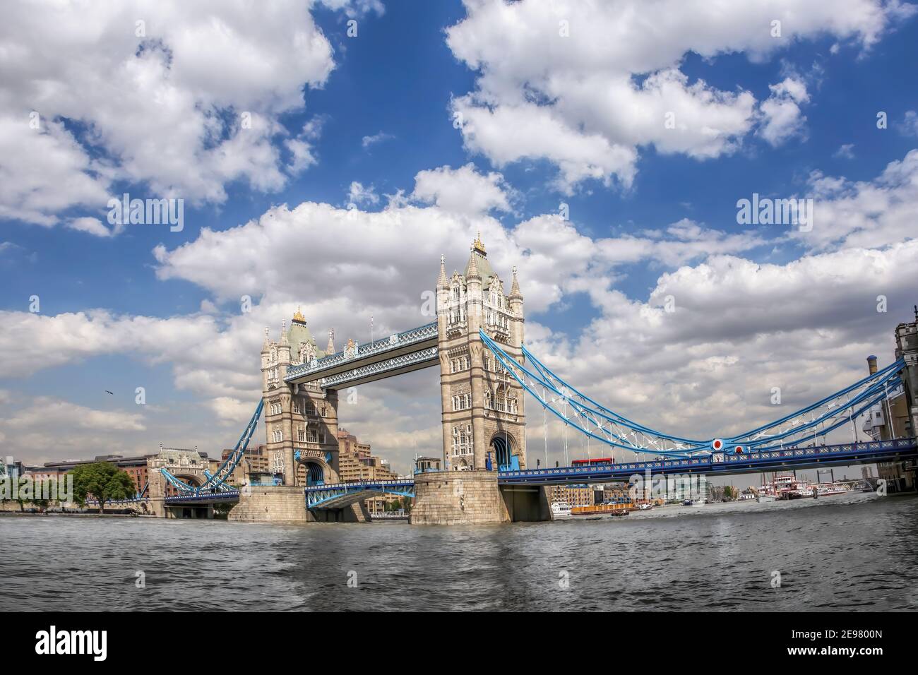 Tower Bridge with Thames river in London, England, UK Stock Photo - Alamy