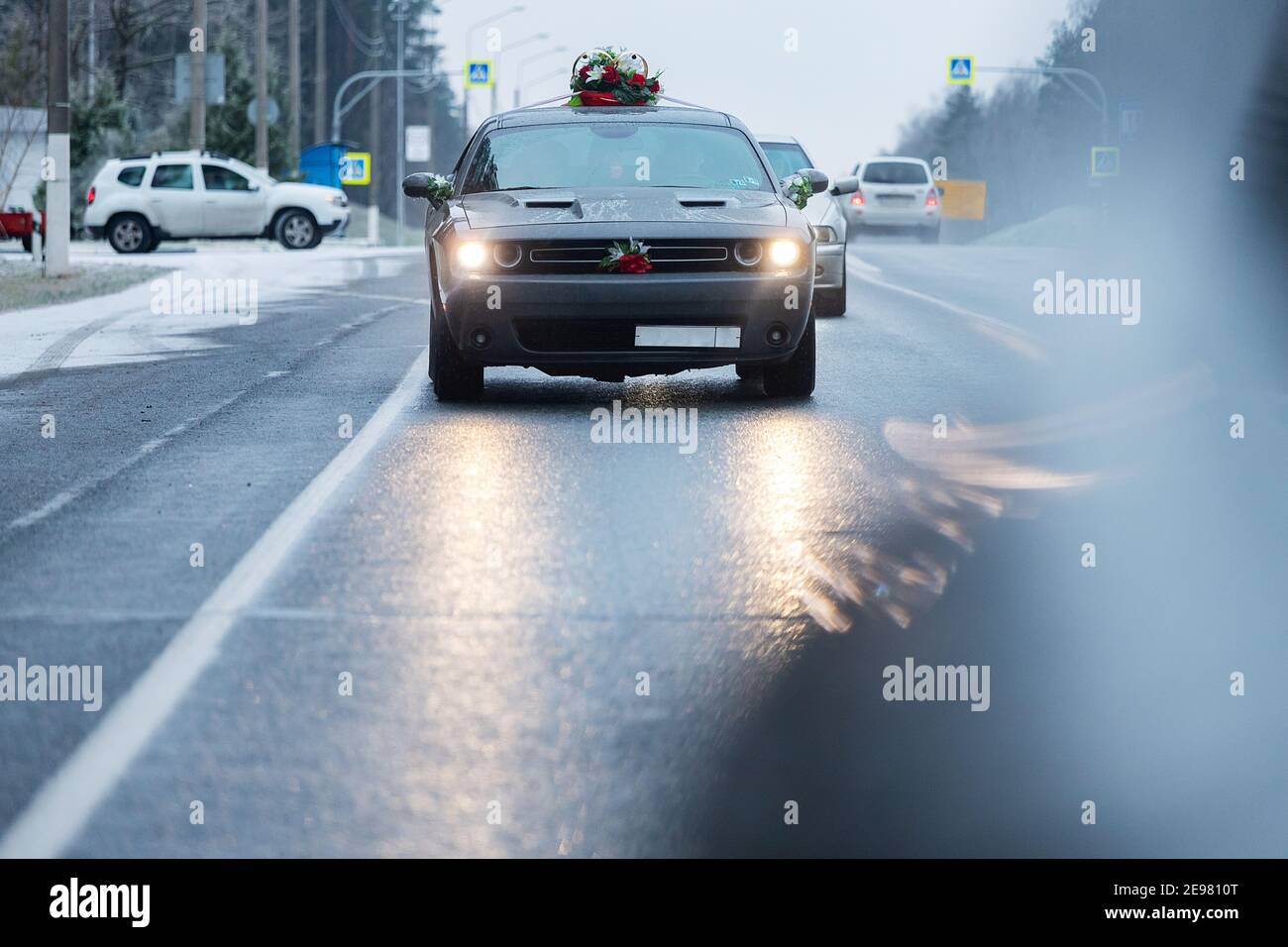 Dangerous driving weather hi-res stock photography and images - Alamy