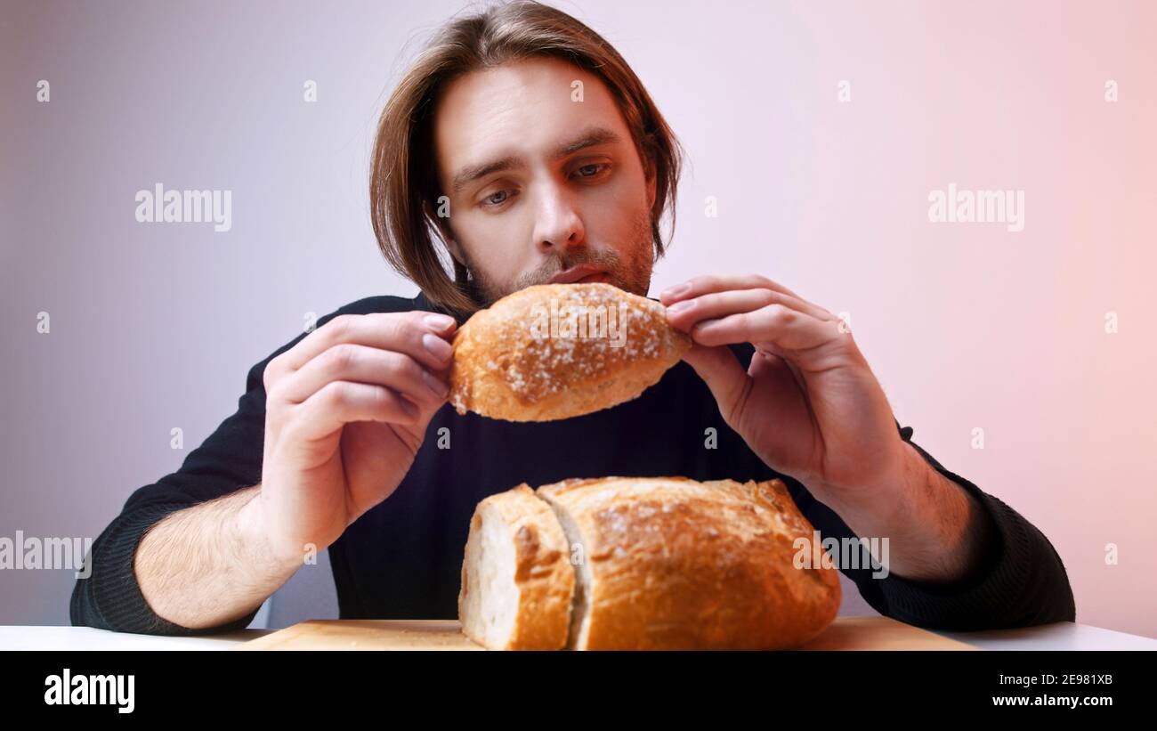 Sad face bread hi-res stock photography and images - Alamy