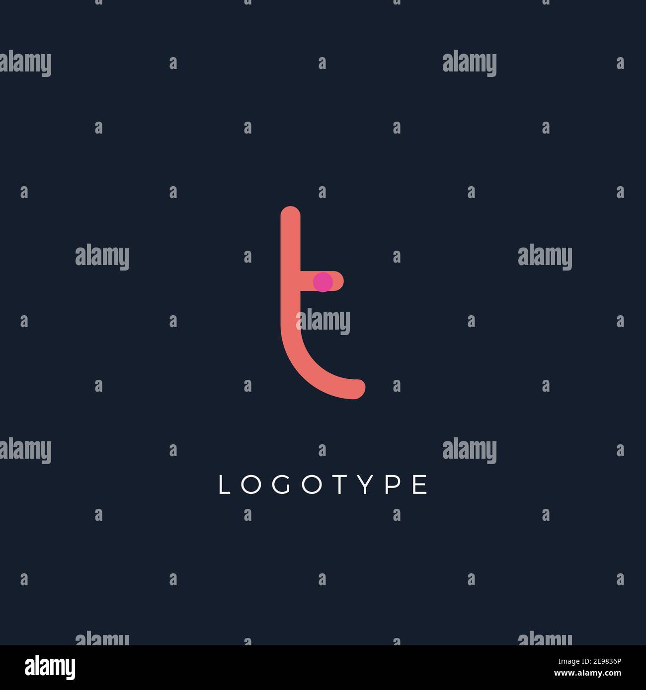 Lowercase T Template