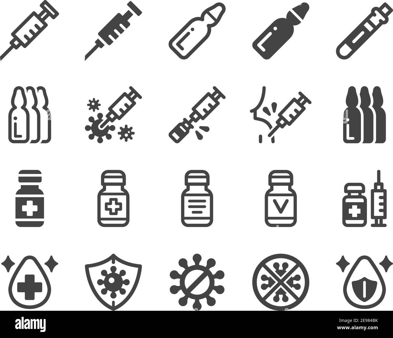 Anti vaccine sign Cut Out Stock Images & Pictures - Alamy