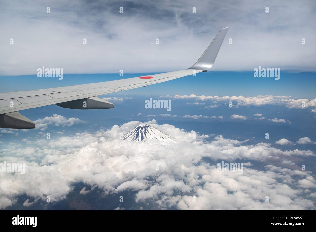 Fuji mountain aerial hi-res stock photography and images - Alamy