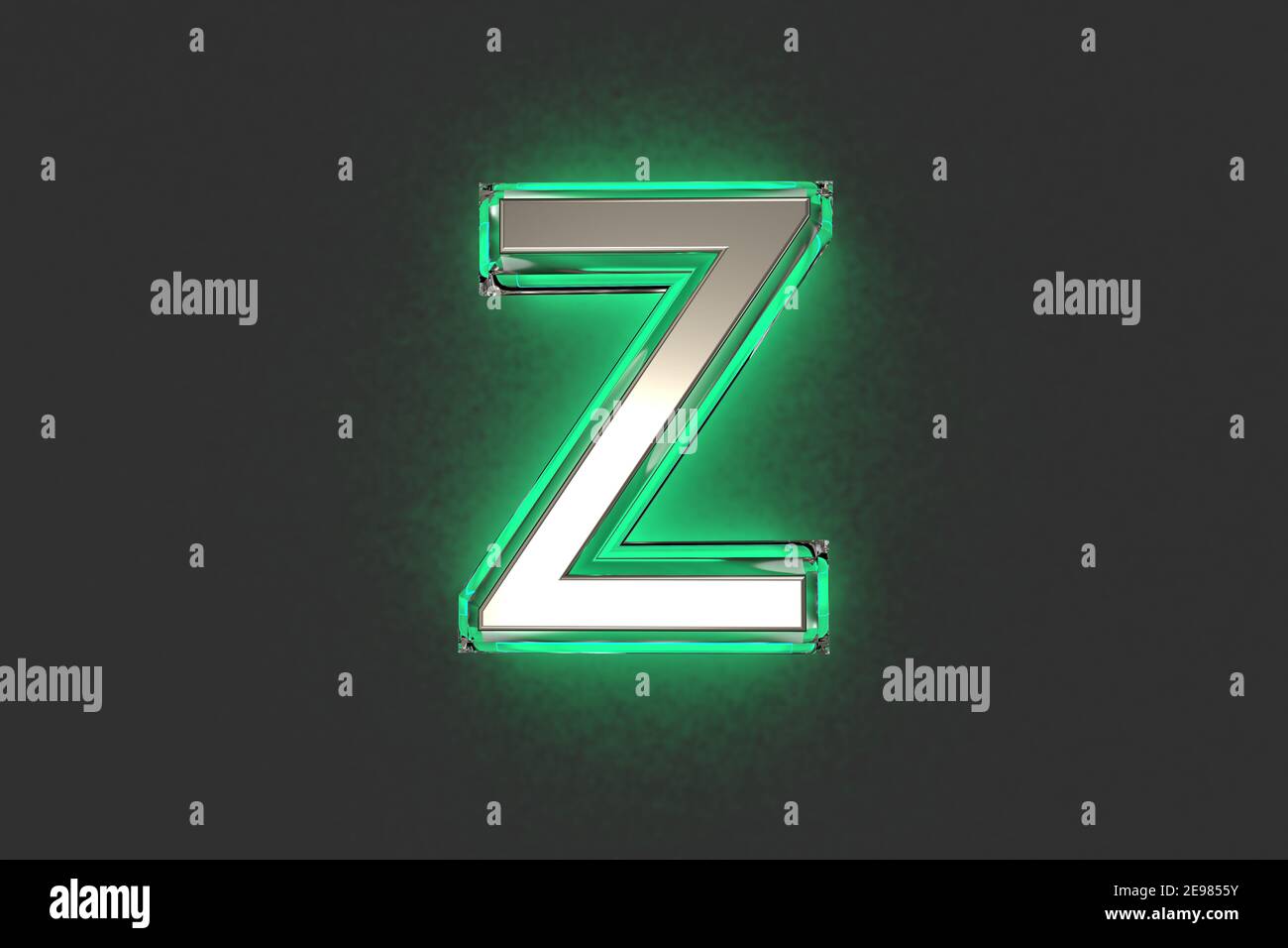 Cool Letter Z Green