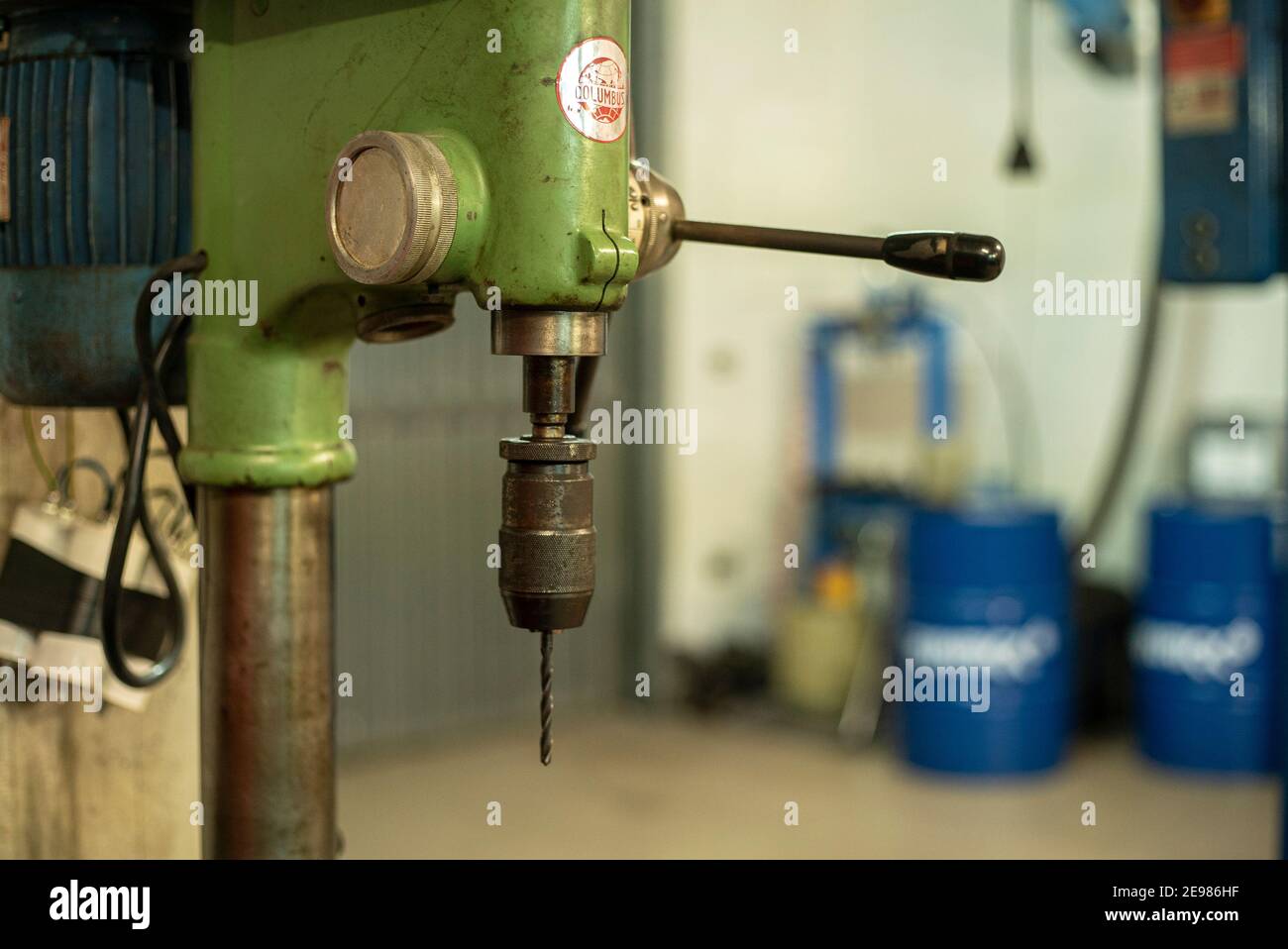Pillar drill hi-res stock photography and images - Alamy
