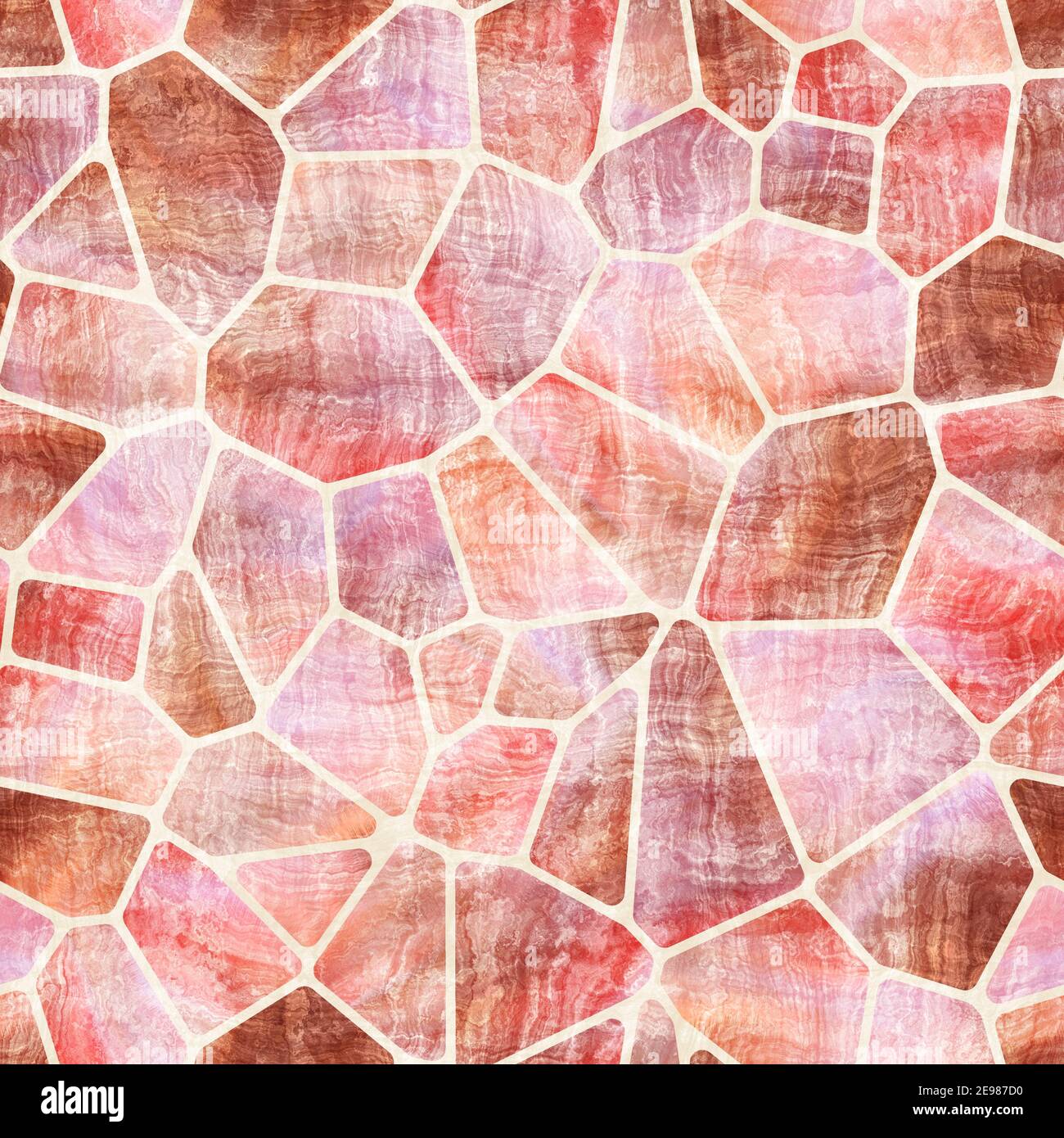 Seamless geo tile shape collage surface pattern Stock Photo - Alamy
