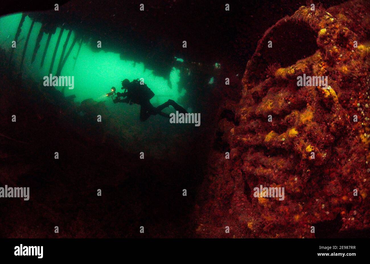 Shipwreck diving scotland hi-res stock photography and images - Alamy