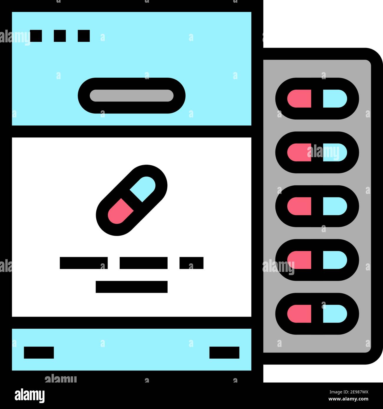 Bacterial capsules Cut Out Stock Images & Pictures - Alamy