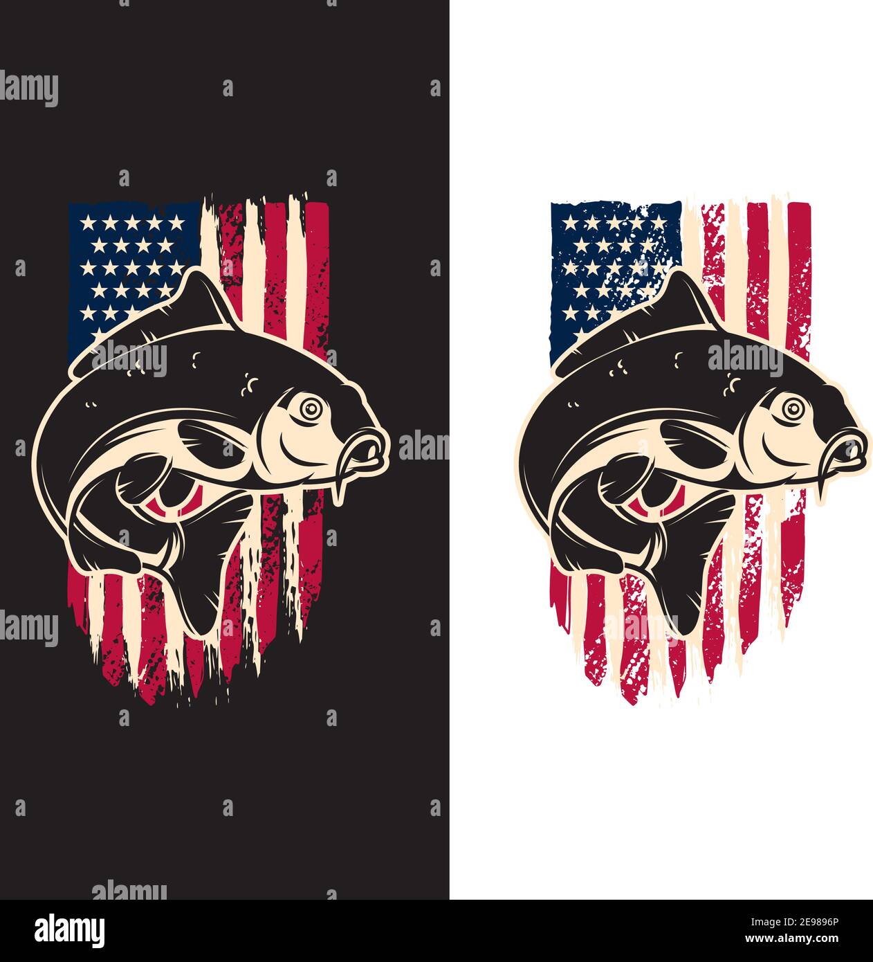 Usa fish Stock Vector Images - Alamy