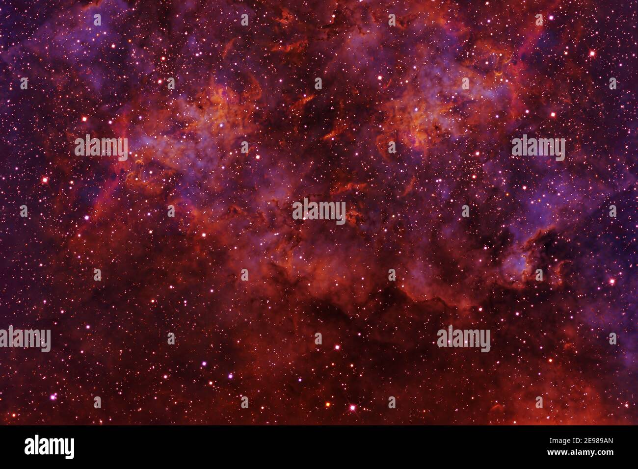 Beautiful colored space with stars. Elements of this image were ...