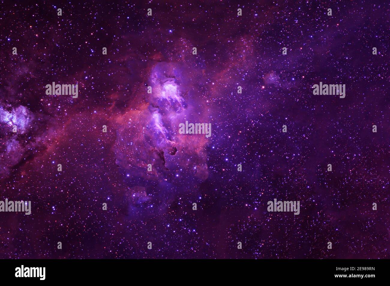 Beautiful colored space with stars. Elements of this image were ...