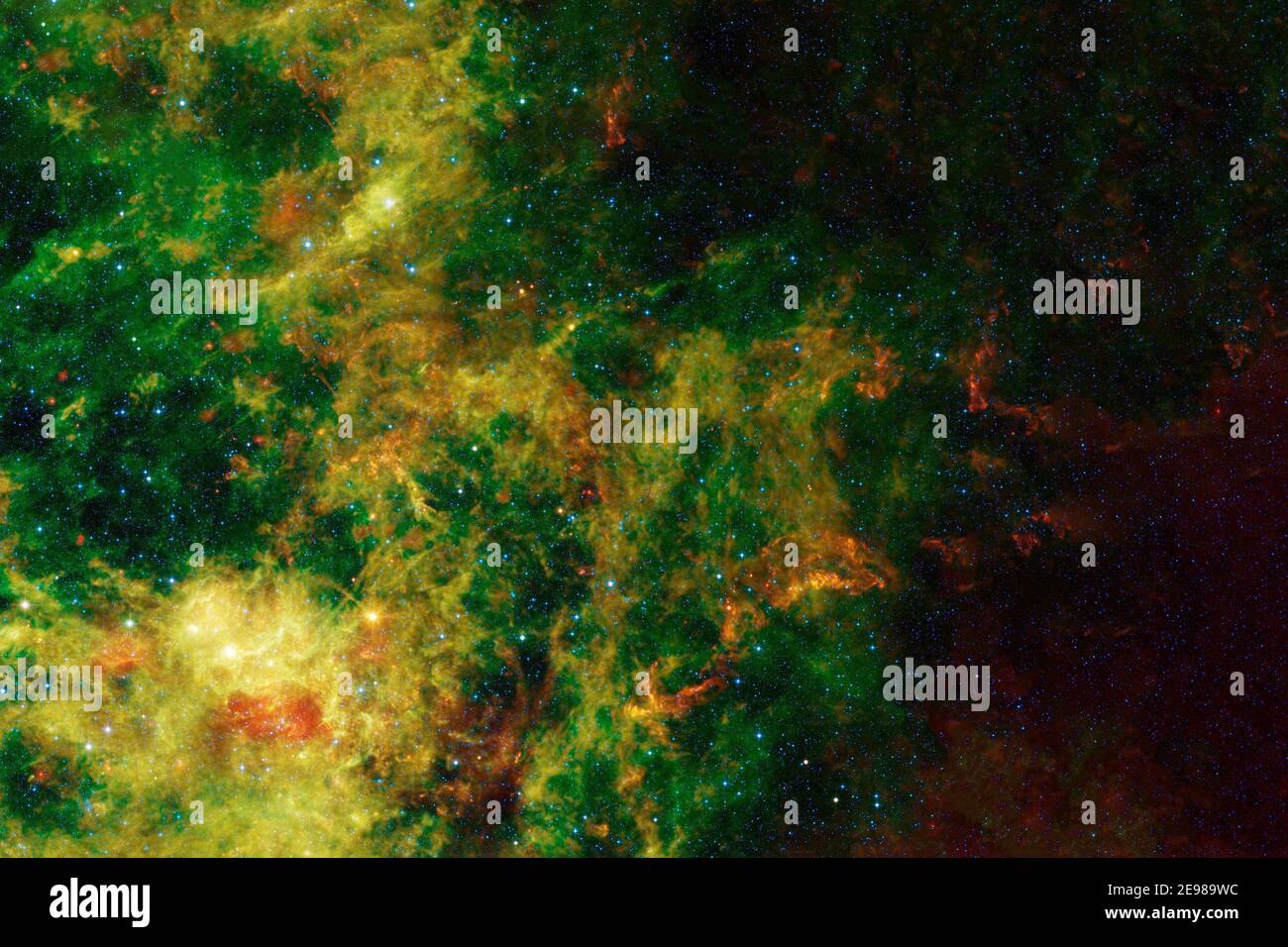 Green space on a dark background. Elements of this image were furnished ...