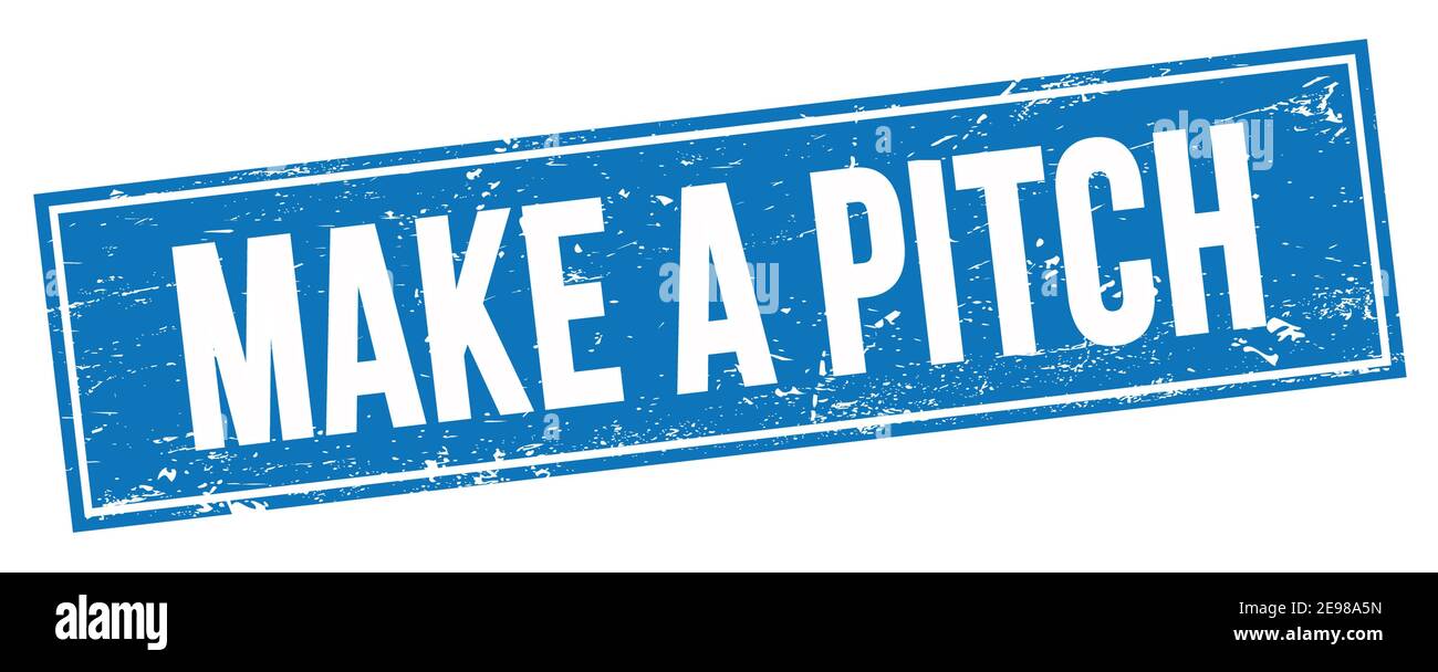 Make a pitch stamp hi-res stock photography and images - Alamy