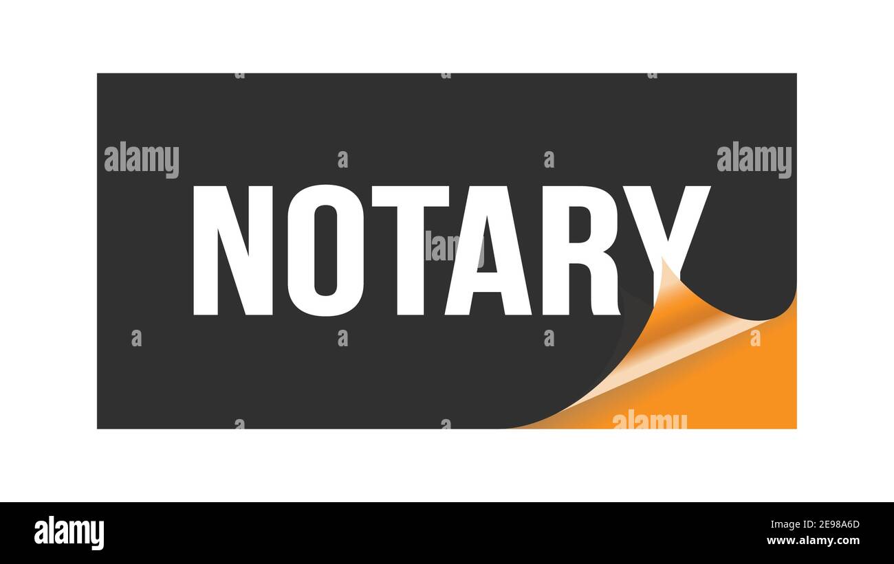 Notary text Cut Out Stock Images & Pictures - Alamy
