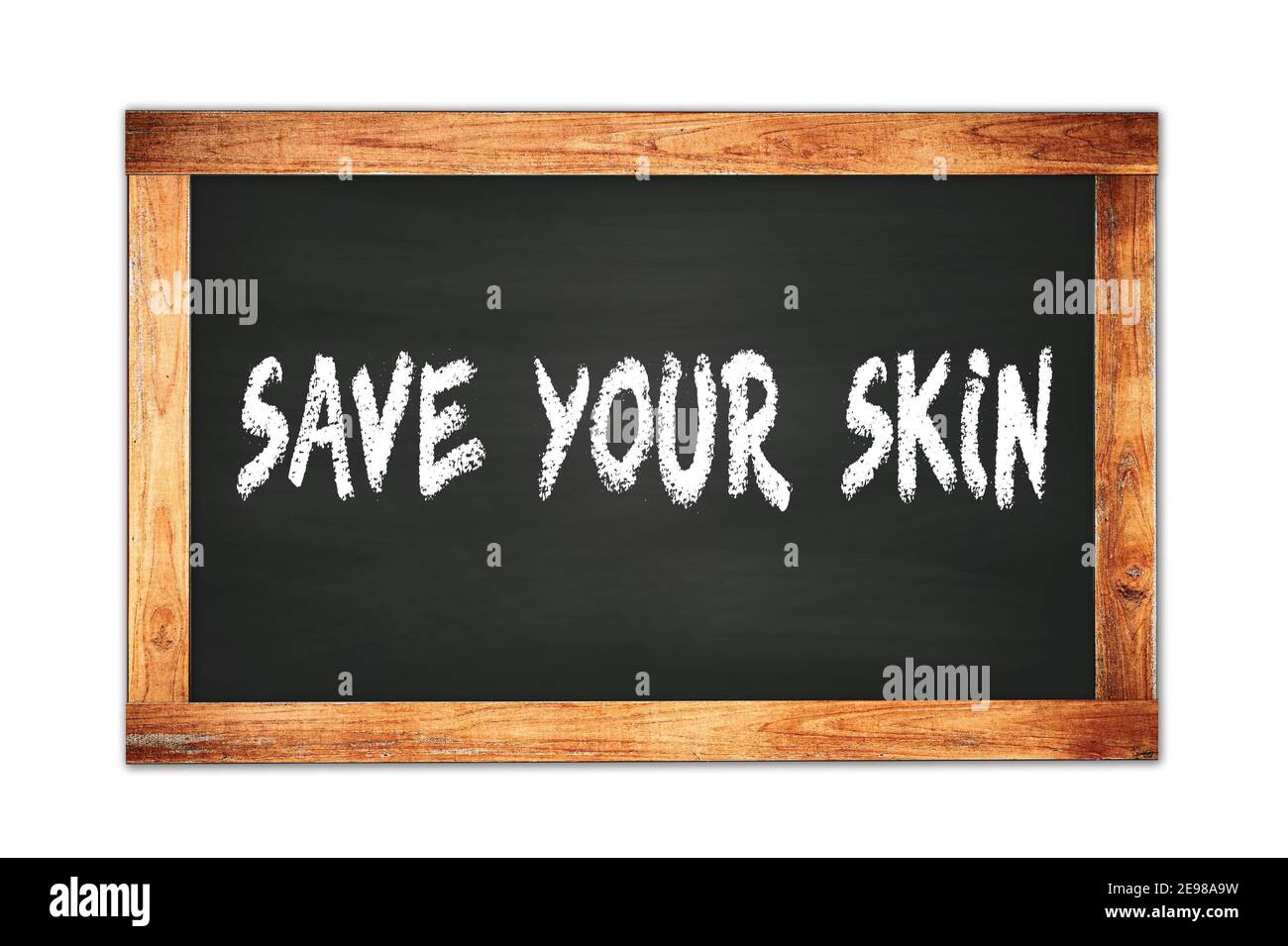 Save your skin word Cut Out Stock Images & Pictures - Alamy